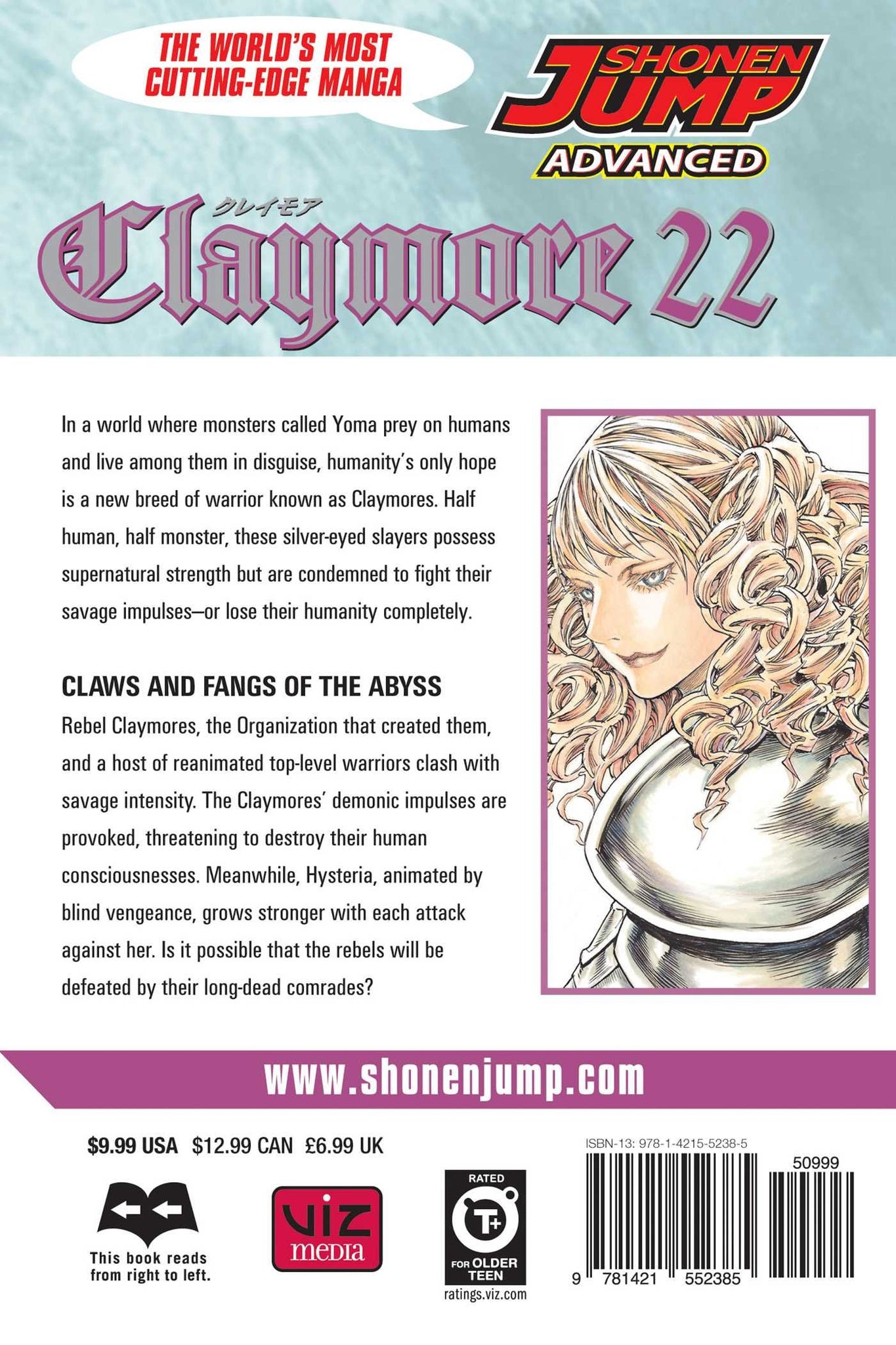 Claymore, Vol. 22 – Mix Manga Store
